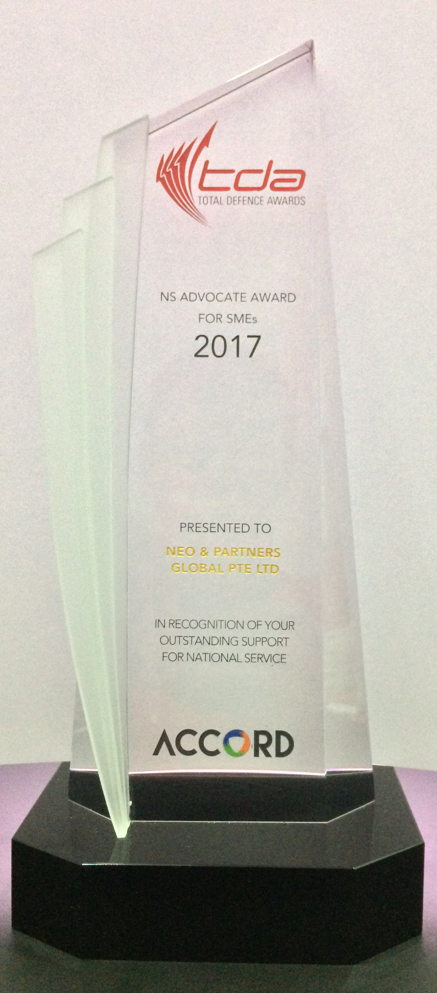 Neo & Partners Global Received The Prestigious Total Defence Awards ...